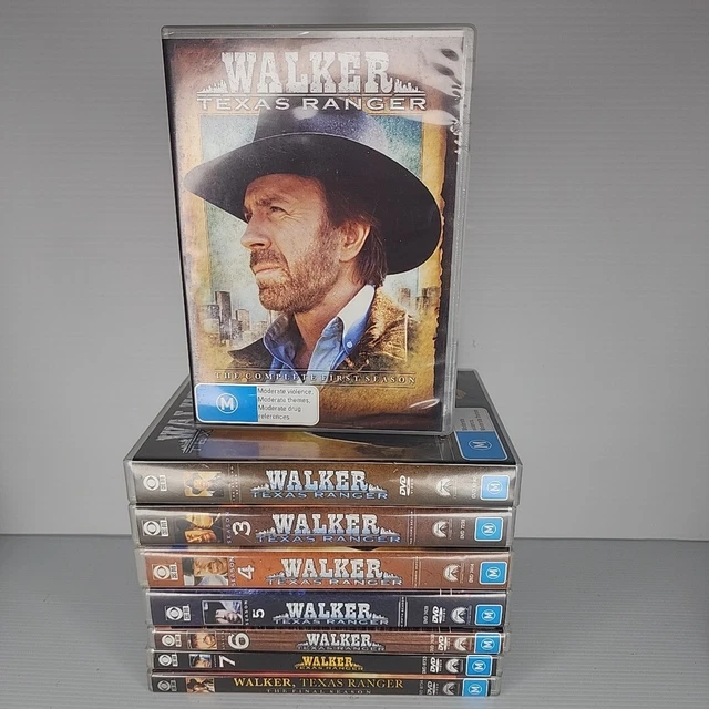 WALKER, TEXAS RANGER : Complete Series Collection Seasons 1 2 3 4 5 6 7 ...
