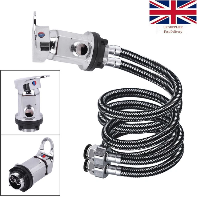 CARAVAN MOTORHOME CAMPERVAN Shower Mixer Tap Chrome 1/2" Non ...