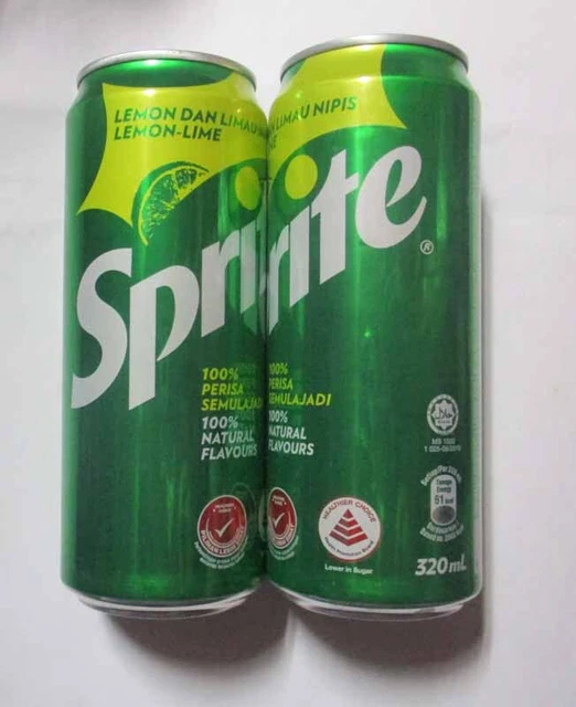 SPRITE CAN MALAYSIA Tall 330ml Coca Cola 2022 Collect Asia 6" Tall ...