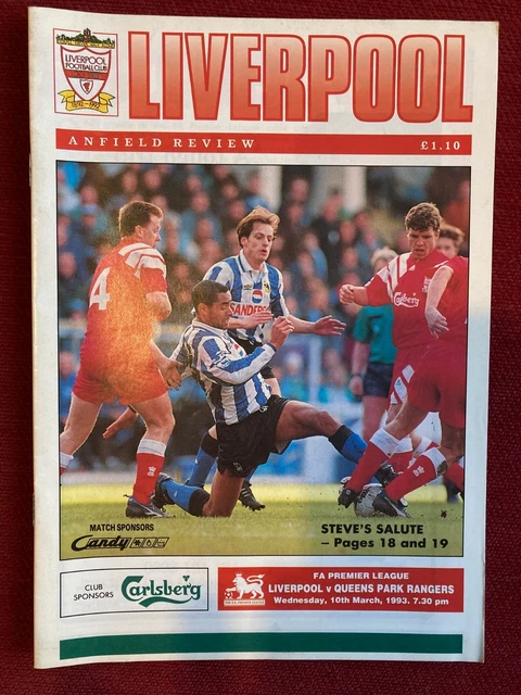 12 DIFFERENT (13 total) Liverpool Football Club programmes through ...