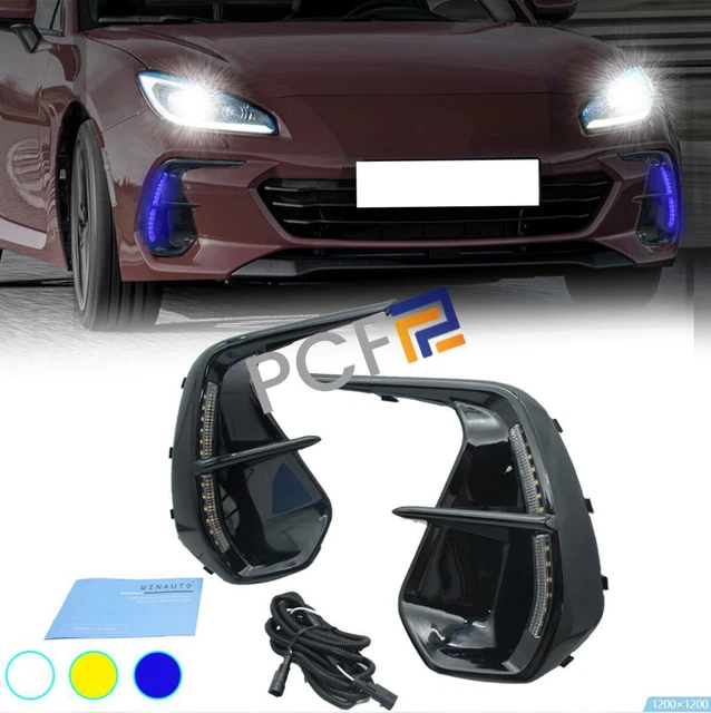 FOR GR86 ZD8 BRZ STI 2022-2024 LED DRL Daytime Running Light Fog Lamp Fog lights £202.87 ...