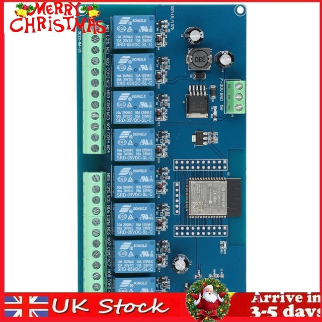 Esp32 Esp32 Wroom Development Boards Convenient Esp32 Wifi Bt Ble Relay Module £1759 Picclick Uk
