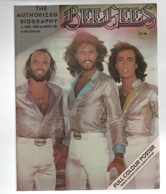 BEE GEES THE Authorised Biography by Barry, Robin & Maurice GIBB Book ...