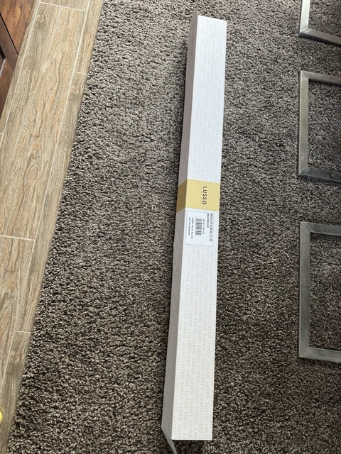 LUSSO SHOWER SCREEN Bracing Bar Matt Black £42.32 - PicClick UK