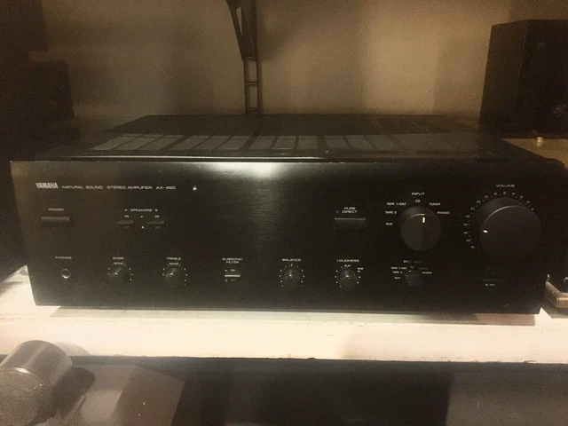 YAMAHA NATURAL SOUND STEREO AMPLIFIER AX-450 EUR 159,00 - PicClick IT