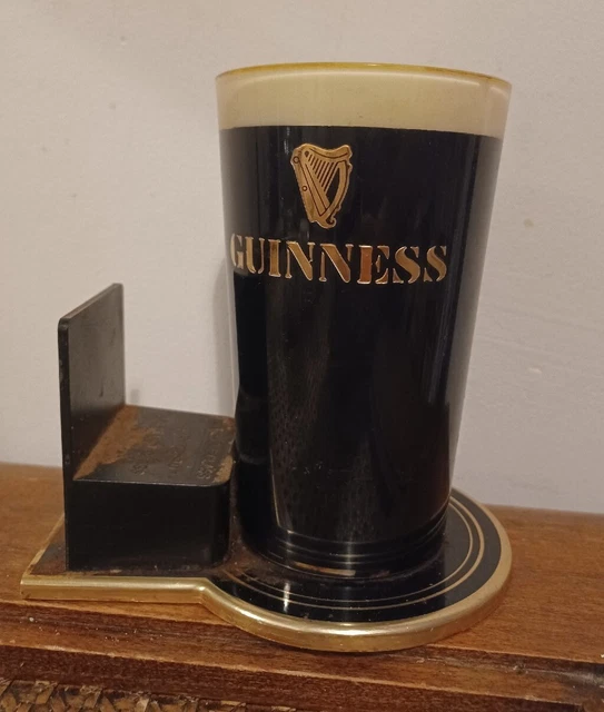 GUINNESS RARE 1980S Bar Top Font -VINTAGE . Pub Pump Light Display ...