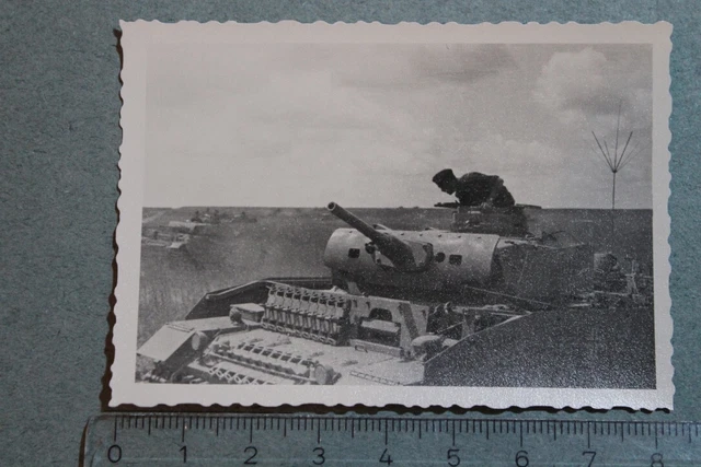 FOTO PHOTO JA Panzer tank Seitenschürze Panzerschürze Tarnlackierung ...