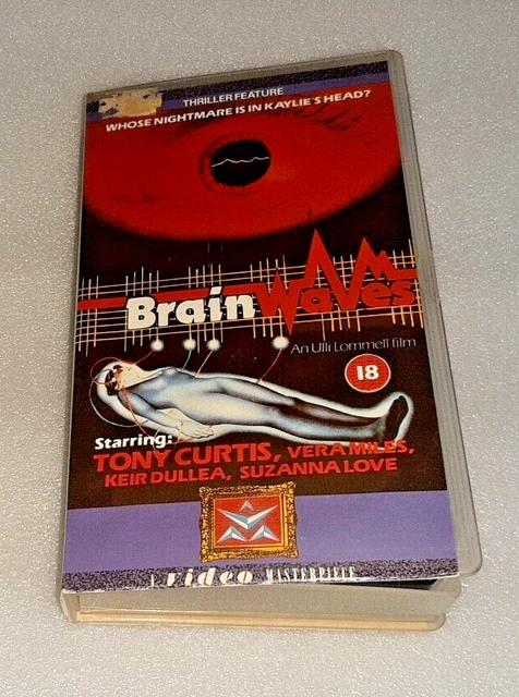 BRAIN WAVES VHS Tape - Horror Thriller Masterpiece Classic Vintage Tony ...
