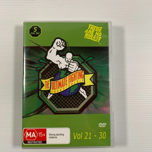 THE ULTIMATE FIGHTING Championship : Vol 21-30 (DVD 2007 5 discs ...