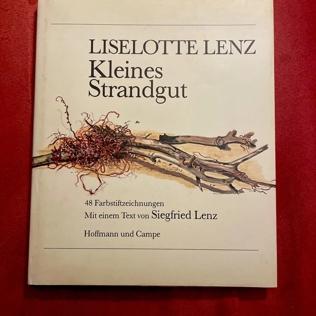 LISELOTTE LENZ KLEINES Strandgut 48 Farbstift Zeichnungen EUR 8,00 ...