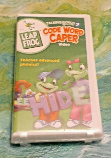 NEW LEAP FROG Vhs Video Tape LETTER & TALKING WORDS FACTORY 2 £11.20 ...