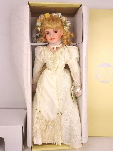PORCELAIN DOLL THE Palmary Collection "Rebecca" Limited Edition Hand ...