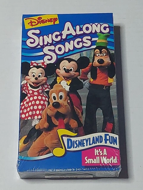 NEW - DISNEY Sing Along Songs - Disneyland Fun - It's A Small World ...