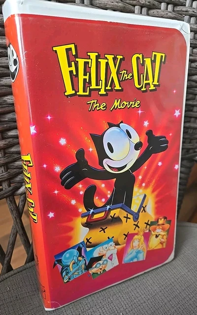 FELIX THE CAT The Movie VHS 1988 Clamshell Vintage Film Excellent D $17 ...