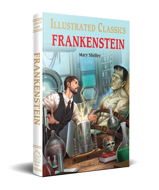 FRANKENSTEIN : ROMAN classique abrégé illustré par Mary Shelley 2021 HB NEUF EUR 14,44 - PicClick FR