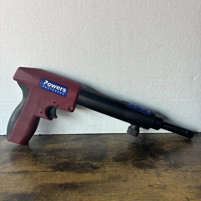 VINTAGE POWER FASTENERS Model P2201 Powder Actuated Fastening Tool ...
