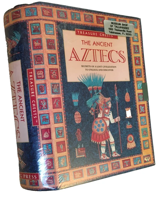 TREASURE CHESTS THE Ancient Aztecs Sealed Fiona Macdonald Educational ...