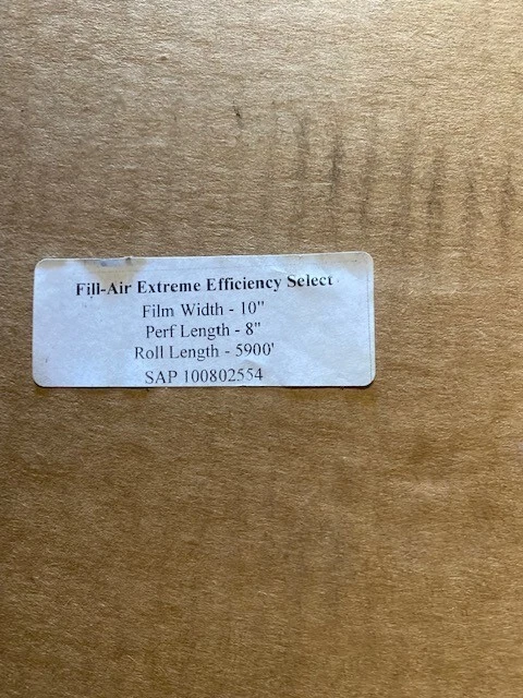 FILL-AIR EXTREME EFFICIENCY Select Film 100802554 10" x 8" x 5900' $176 ...