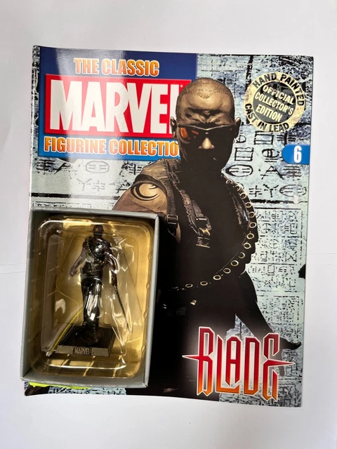 LA COLECCIÓN CLÁSICA De Figuras De Marvel Número 6 Blade EAGLEMOSS ...