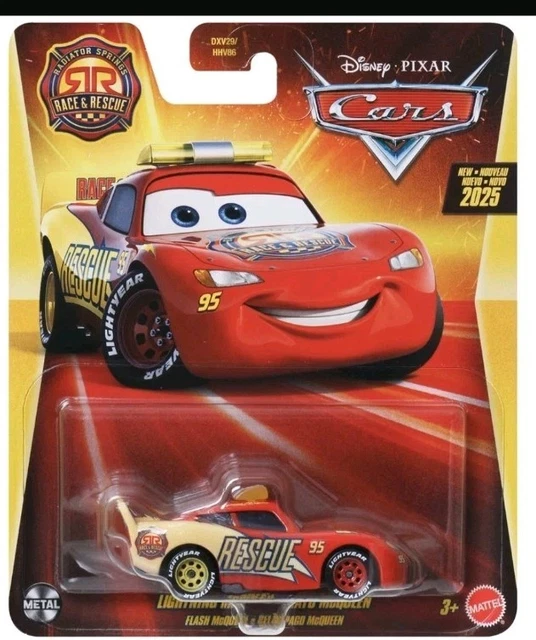 DISNEY PIXAR CARS-RACE And Rescue - Lightning Mcqueen #95-New For 2025 ...