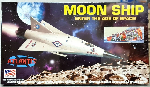 MOONSHIP SPACECRAFT 1:96 Atlantis 1825 EUR 37,39 - PicClick DE