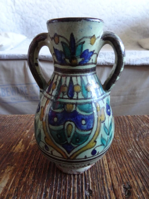 ANCIENNE POTERIE ORIENTALE signée Nabeul atelier El Kharraz Tunisie EUR ...