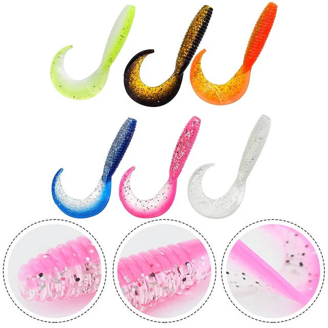 MASTER THE ART of Fishing avec 15 pi ces appat souple p che 5 5 cm 1 6 ...