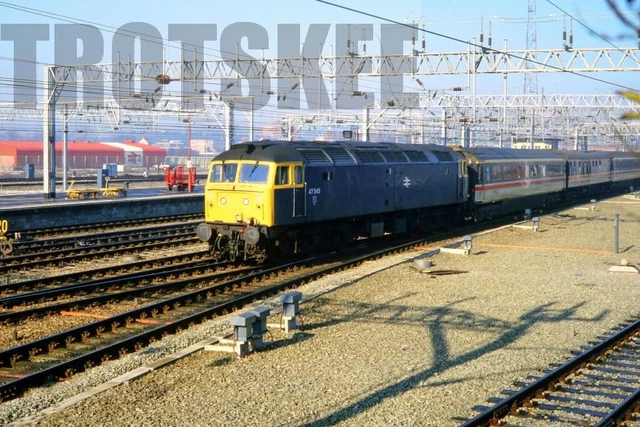 35MM SLIDE BR British Rail Diesel Loco 47545 Class 47 Crewe 1987 Original £4.98 - PicClick UK