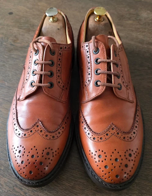 TRICKERS BOURTON JOHN white collab UK 10 width 6 ( wider) £63.05 ...