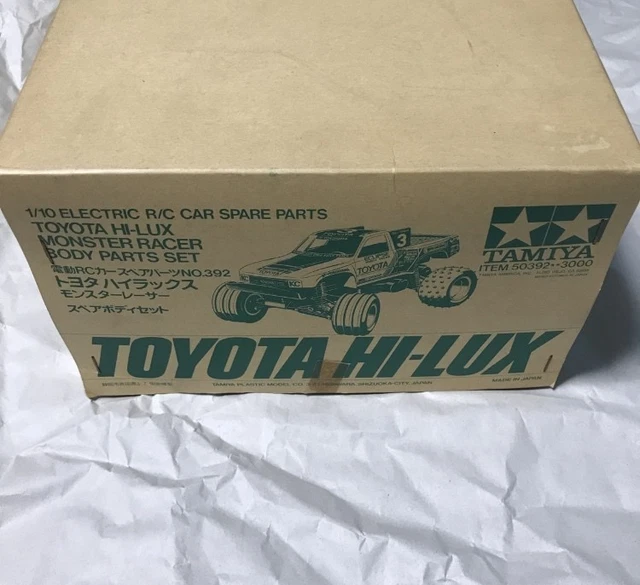 TAMIYA 1/10 SCALE Hilux Monster Racer Spare Body Set NO.392 Vintage ...