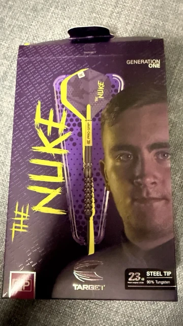 TARGET DARTS LUKE Littler Gen 1 SP 90% Tungsten 23g Steel Tip Darts £47 ...