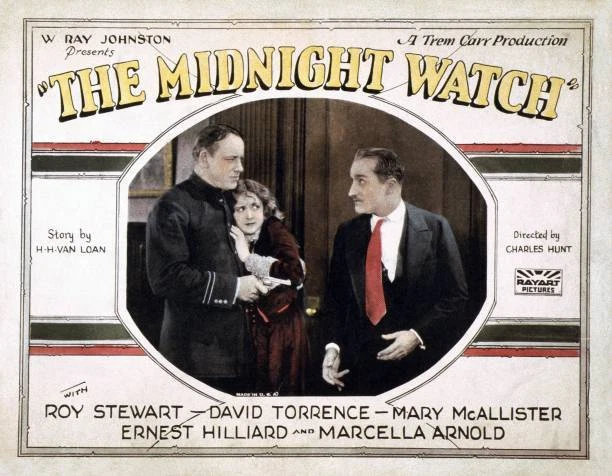 THE MIDNIGHT WATCH Us Lobby Card Roy Stewart Mary Mcallister Old Movie ...