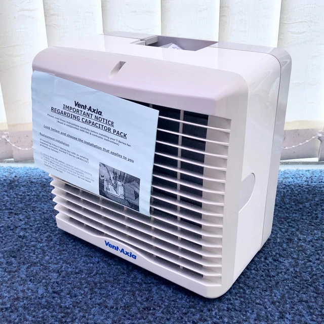 VENT AXIA TX6WL 6 inch T-Series Wall Fan Traditional Extractor W161510B ...