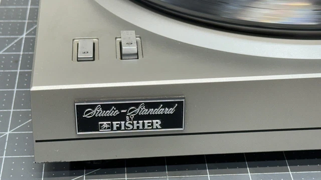 FISHER STUDIO STANDARD Semi-Automatic MT-6118 Turntable Audio Technica ...