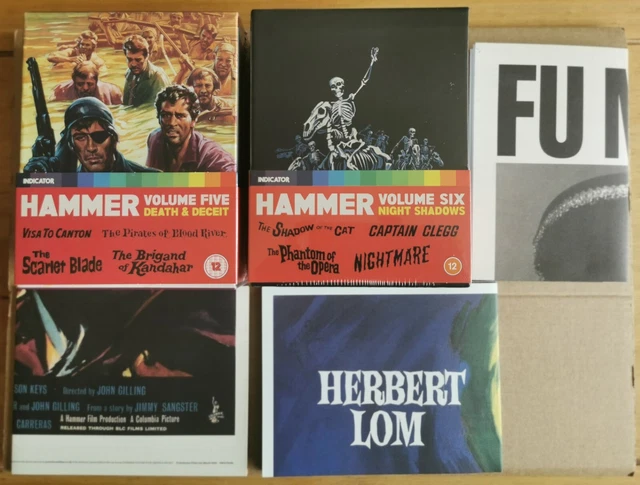 HAMMER VOLUME 5+6, Indicator Blu Ray Box Set, Limited Edn, New/Sealed ...
