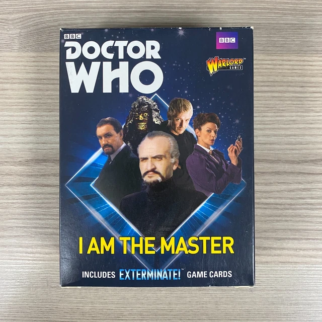 I AM THE Master Doctor Who Warlord Games BBC Miniature Espansione ...