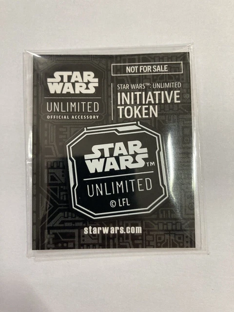 STAR WARS UNLIMITED TCG Pre Release Initiative Token Plastic Promo EUR ...
