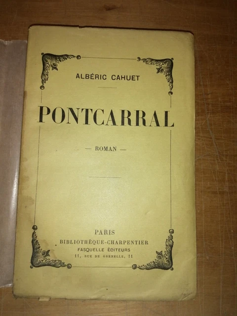 ALBERIC CAHUET PONTCARRAL Eo 1937 Envoi Dedicace Signe $21.85 - PicClick CA