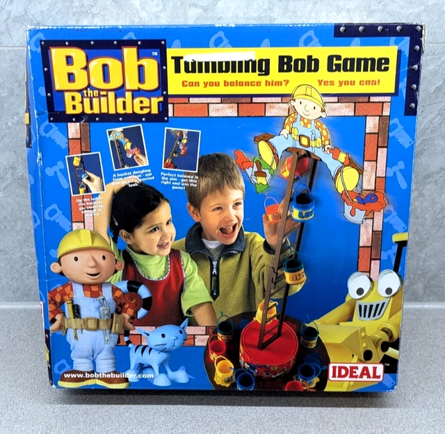 RARE VINTAGE BOB The Builder Tumbling Bob Board Game 2001 READ £17.99 ...