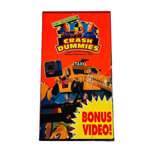 THE INCREDIBLE CRASH Dummies Video (VHS, 1993) Rare $40.00 - PicClick AU