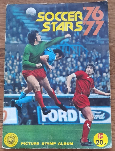 100% COMPLETE F.K.S. Soccer Stars 1976 - 1977 Stickers Album - FKS Like ...