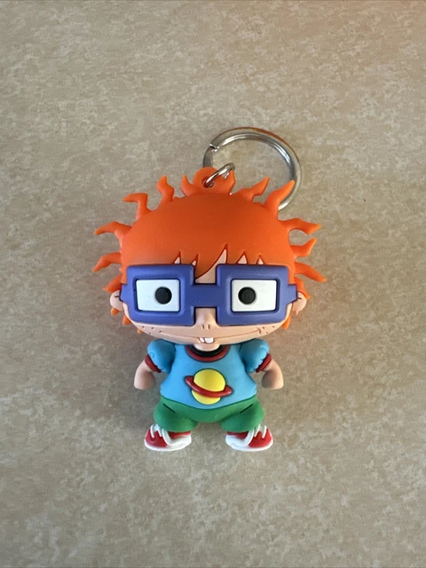NICKELODEON THE RUGRATS Chuckie Finster 3D Figural Keyring Keychain £5. ...