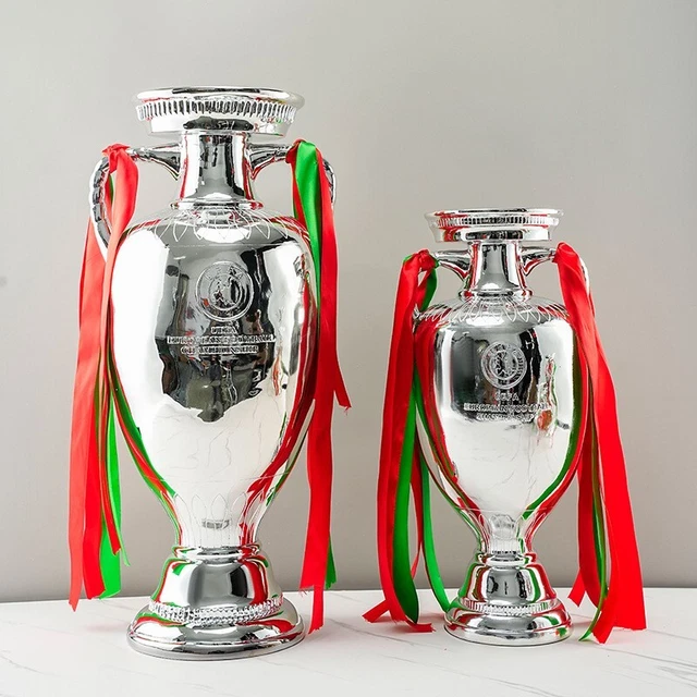 EURO 2024 TROPHIES Delaunay Cup Football Championship Collection Decor ...