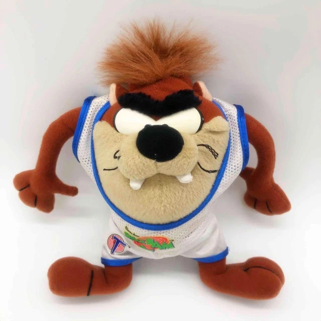 VINTAGE 8& SPACE Jam TAZ Plush Looney Tunes Basketball Jersey Warner ...