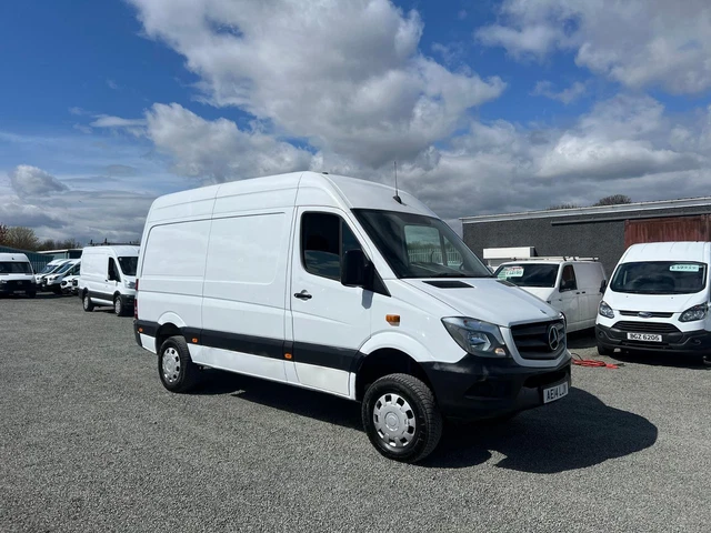 2014 ON 14 Plate Mercedes-Benz Sprinter 313Cdi Mwb 4X4 4Wd Diesel Van £ ...