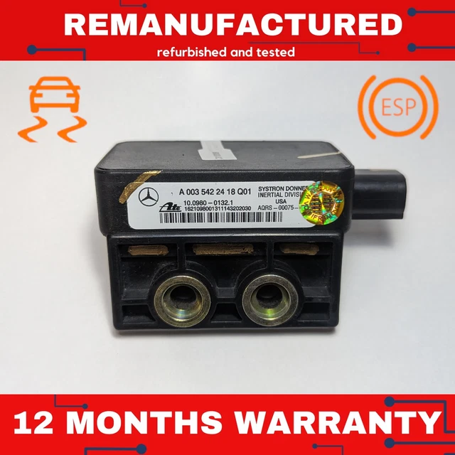 MERCEDES ML W163 , SLK , CLK , C CLASS ESP YAW RATE SENSOR ...