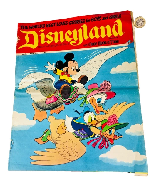 MAGAZINE DISNEYLAND DISNEY Mag No 71 Vintage ra £14.89 - PicClick UK