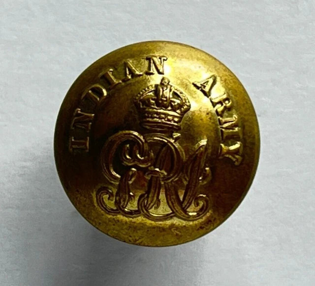 WWII BRITISH INDIAN Army officers Button 18 MM JR Gaunt £15.89 ...