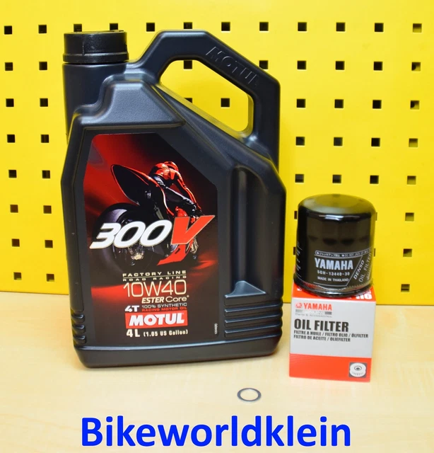 YAMAHA YZF-R1 98-99 Huile Original Filtre à Motul 300V Factoryline 10w40 RN01 EUR 120,73 ...