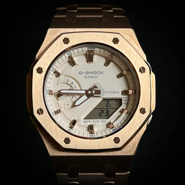 CASIO G-SHOCK FROSTED GMA-S2100 Casioak Mini Rare White Watch AP Royal ...